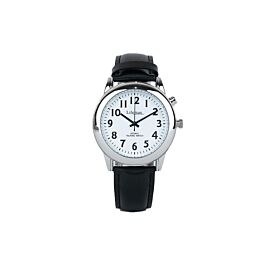 Rnib Talking Atomic Watch (ladies) - Leather Strap - Mix.co.uk