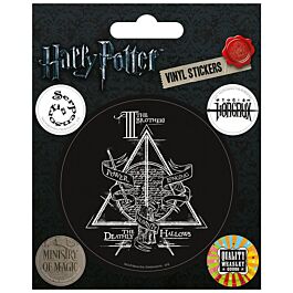 Harry Potter Deathly Hallows Stickers - Mix.co.uk