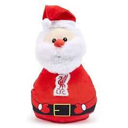 Liverpool Fc Plush Santa - Mix.co.uk