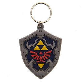 The Legend Of Zelda Shield Pvc Keyring - Mix.co.uk